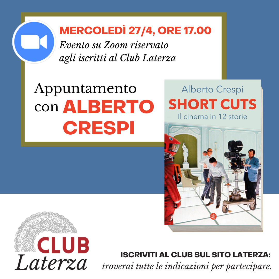 CLUB LATERZA | Appuntamento con Alberto Crespi - Laterza