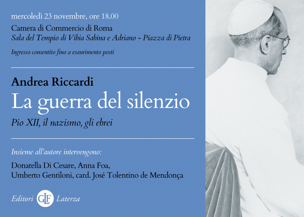 A. Riccardi, La guerra del silenzio - Laterza